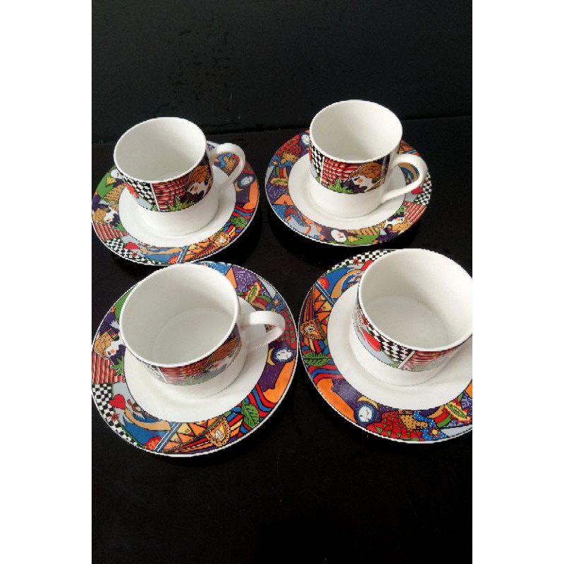 Jual cangkir set/ cangkir porcelain set/ gelas set/cangkir kopi/cangkir ...