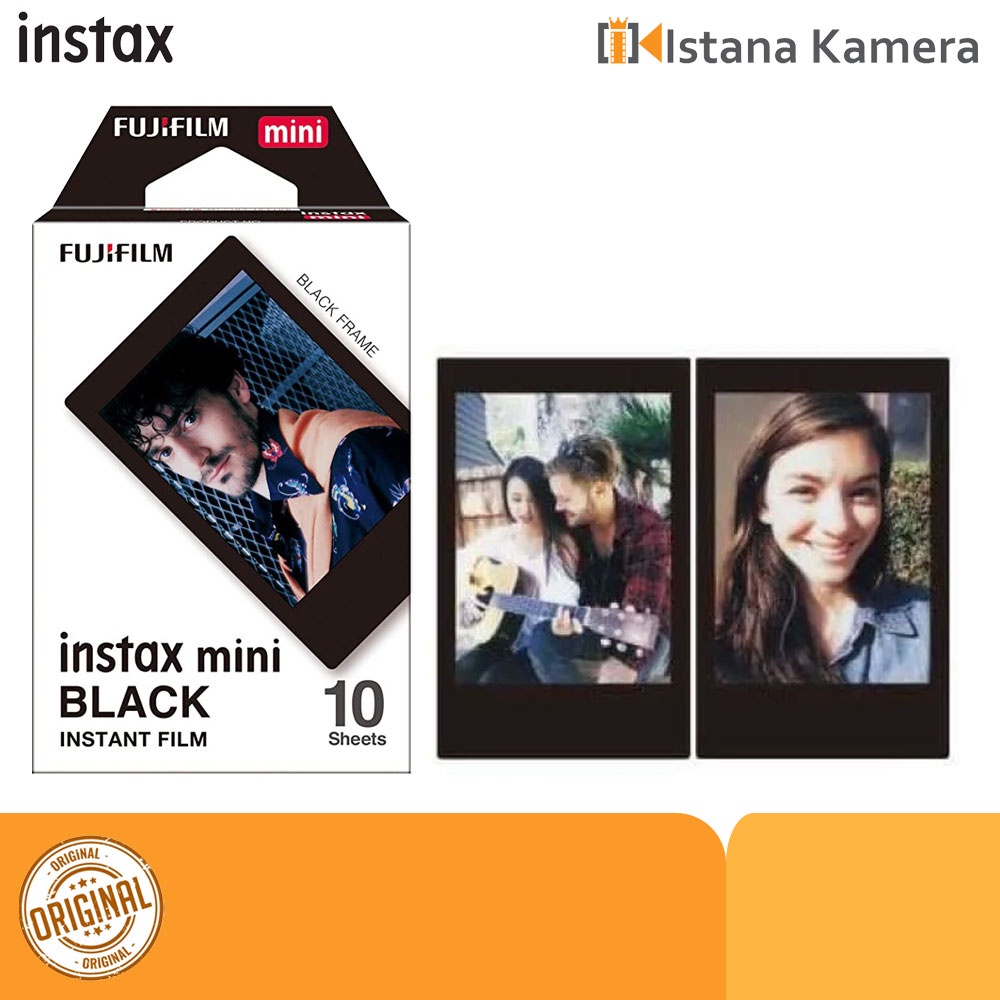 Jual Fujifilm Refill Instax Mini Black Paper Instant Film ( 10 Sheet ...
