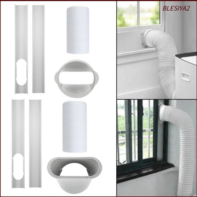 Jual 1 SET PLAT JENDELA AC PORTABLE DENGAN SELANG PEMBUANGAN UNTUK U ...