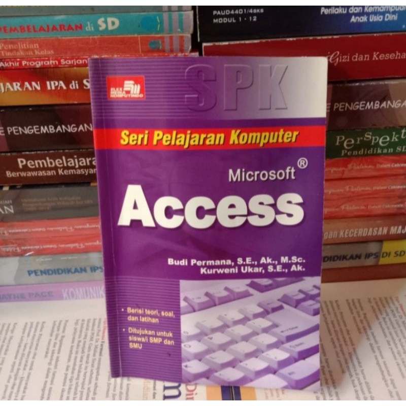 Jual BUKU ORI SERI PELAJARAN KOMPUTER MICROSOFT ACCESS | Shopee Indonesia