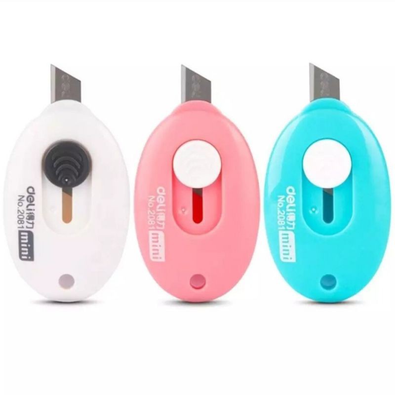 Jual Mini Cutter Portabel Simpel 3 Pisau Kecil Minj Tajam / Pemotong ...