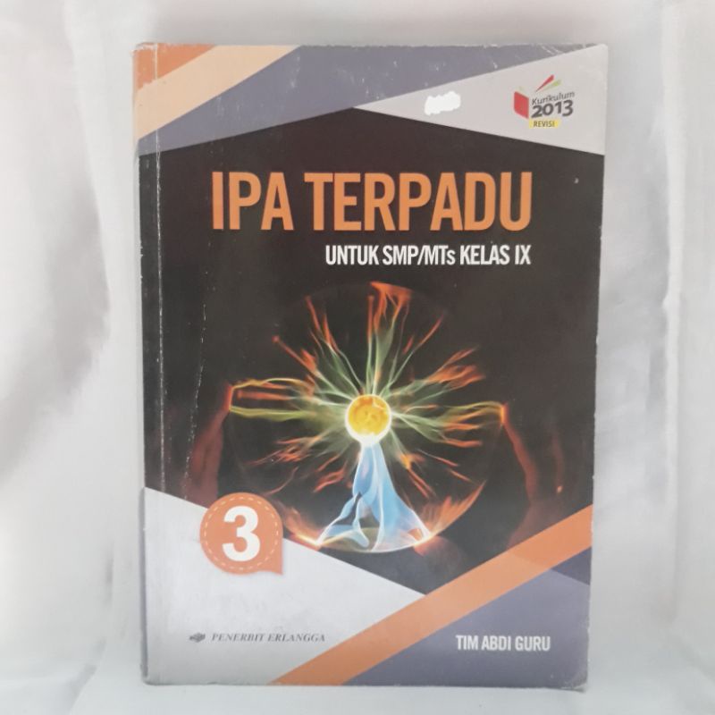 Jual Buku ipa terpadu smp/mts kelas 9 k13 edisi revisi | Shopee Indonesia
