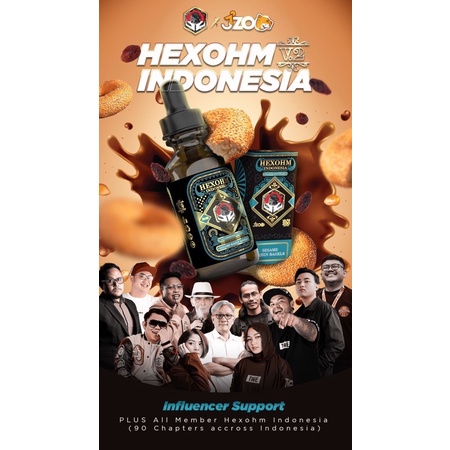 Jual LIQUID HEXOHM V2 ( SESAME RAISIN BAGELS ) 60ML 3&6MG | Shopee ...