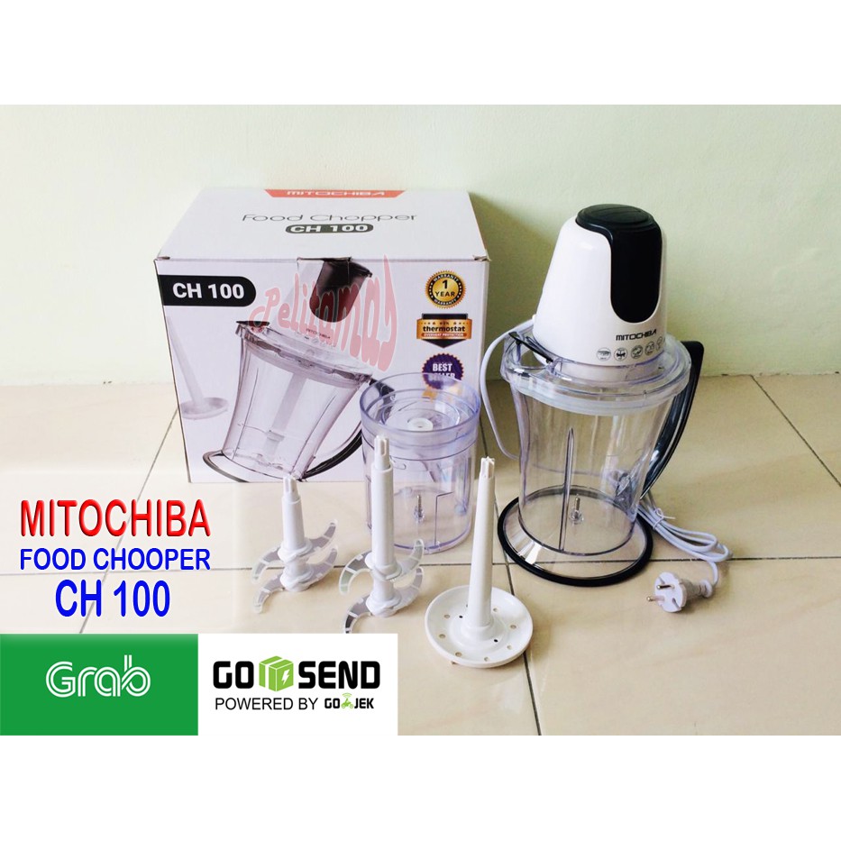 MITOCHIBA / MITO FOOD CHOPPER - CH 100 GILING / POTONG / DAGING / BUAH ...