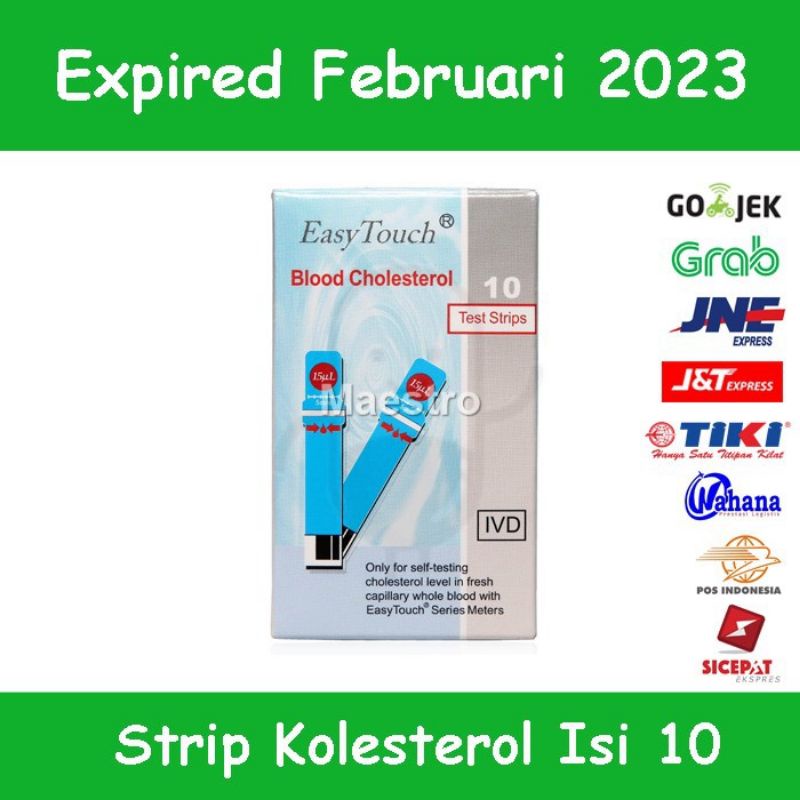 Jual Strip Kolesterol Cholestrol Easytouch | Shopee Indonesia