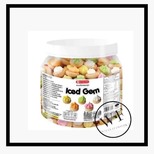 Jual Vfoods Iced Gem / Biskuit Gem Rose / Snack Jadul Anak 320grm ...