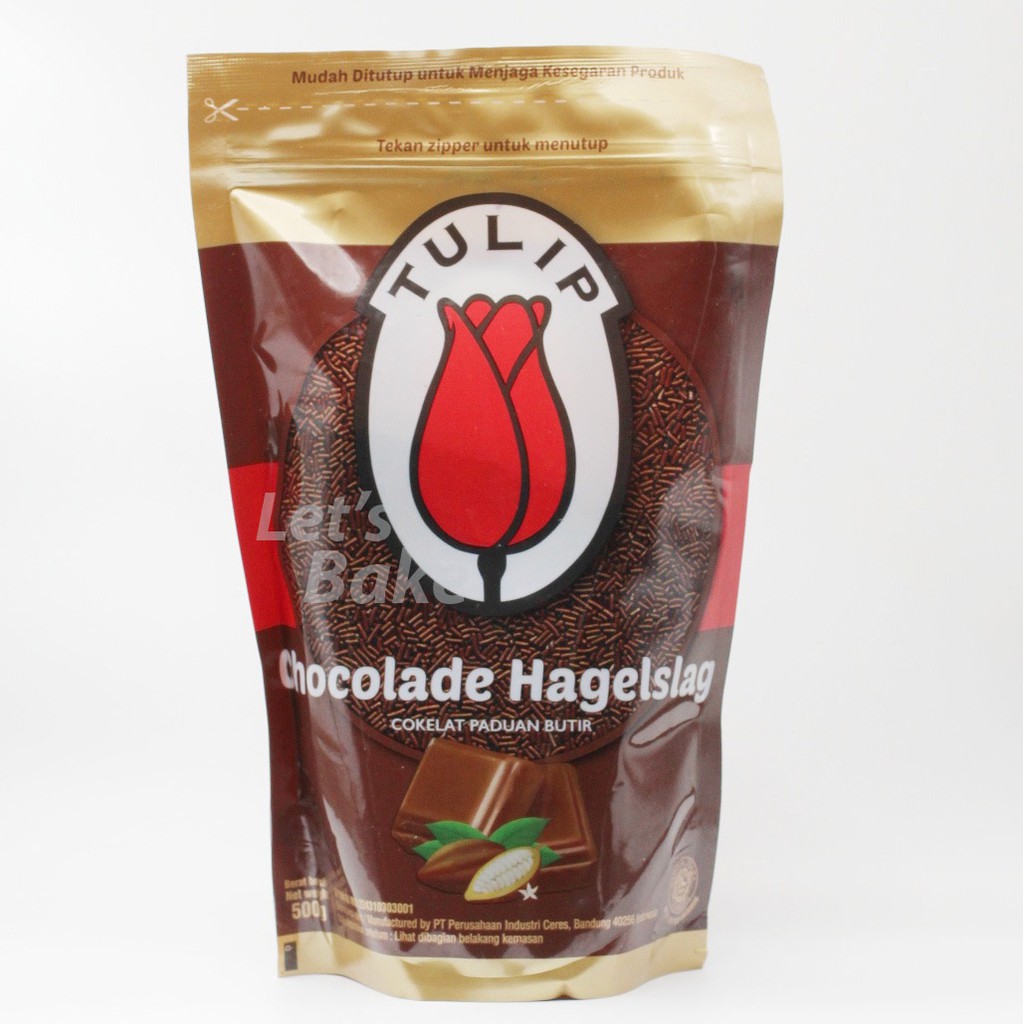 Jual Tulip Meises Coklat 500gr / Meses Chocolate Kemasan Pabrik ...