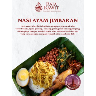 Jual Raja Rawit - Nasi Ayam Jimbaran Indonesia|Shopee Indonesia