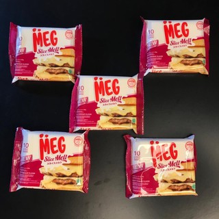 Jual New Keju Meg Slice Melt Merah DEBM isi 10 slice - 5 pack Indonesia ...