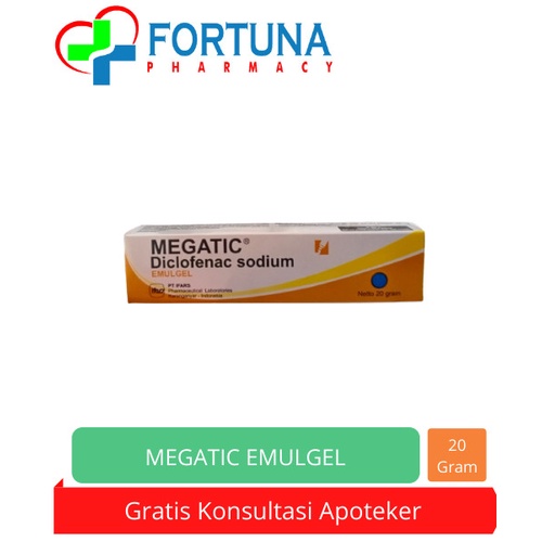 Jual MEGATIC EMULGEL 20 GRAM | Shopee Indonesia