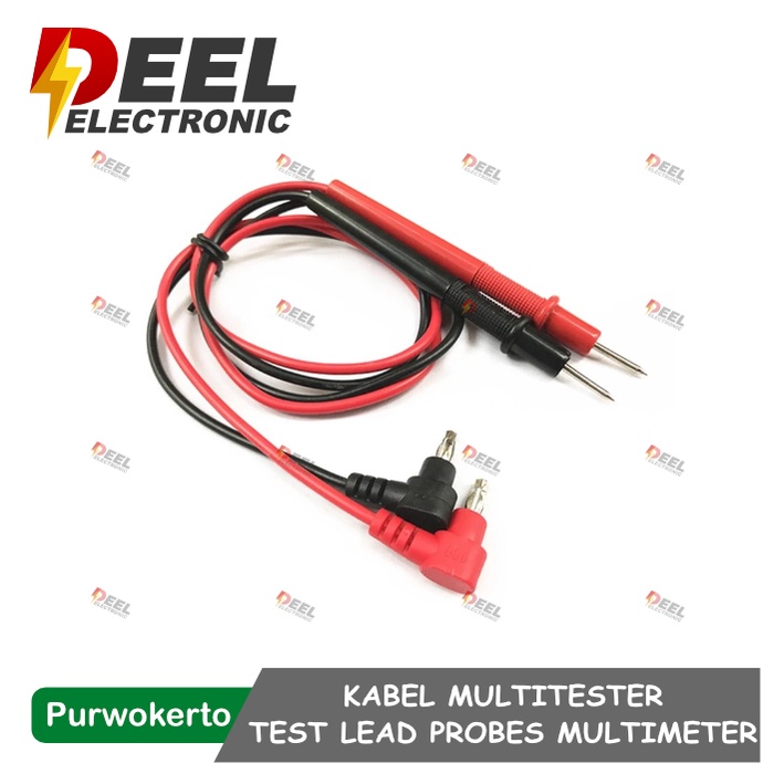 Jual KABEL MULTITESTER TEST LEAD PROBES MULTIMETER JACK TESTER AVOMETER ...