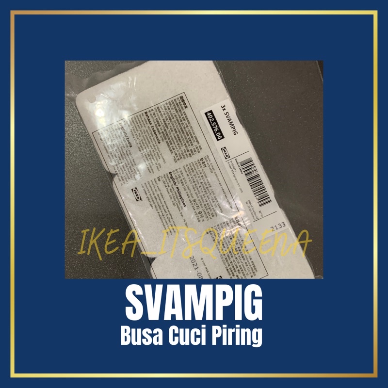 Jual Busa Spons Cuci Piring Ikea 3pcs (SVAMPIG) | Shopee Indonesia