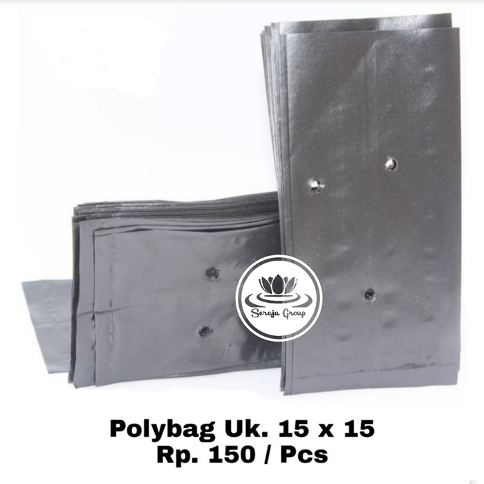 Jual Polybag Semai Ukuran 15x15 Eceran / Lembar | Polibek Plastik ...