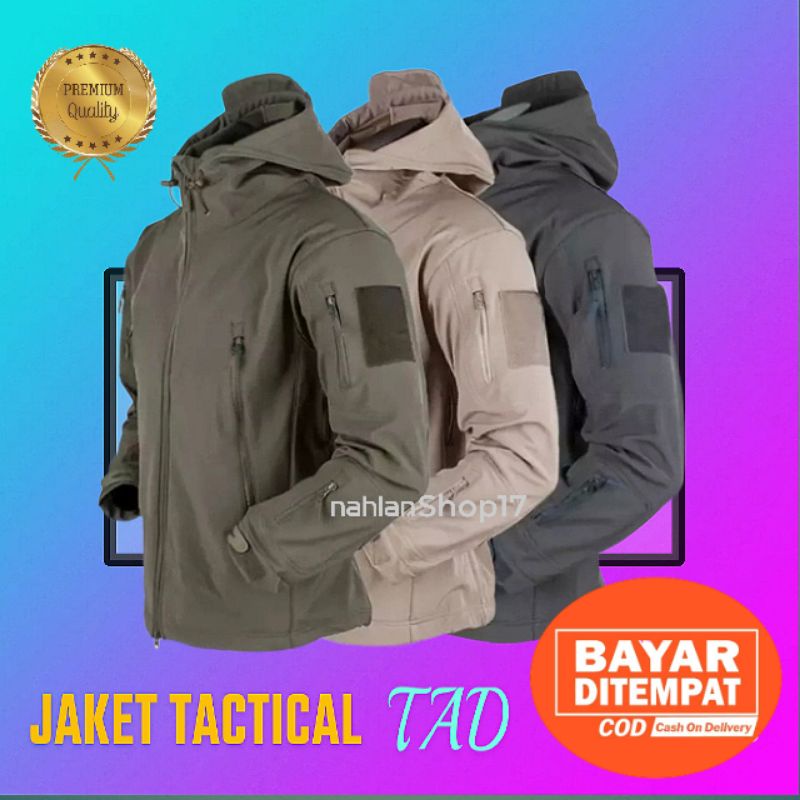 Jual JAKET TAD BAHAN PARASUT JAKET TACTICAL JAKET ANGGOTA JACKET ...