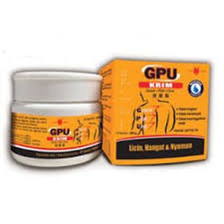 Jual GPU Krim 250gram gosok pijat urut GPU Cream 250 gram | Shopee ...