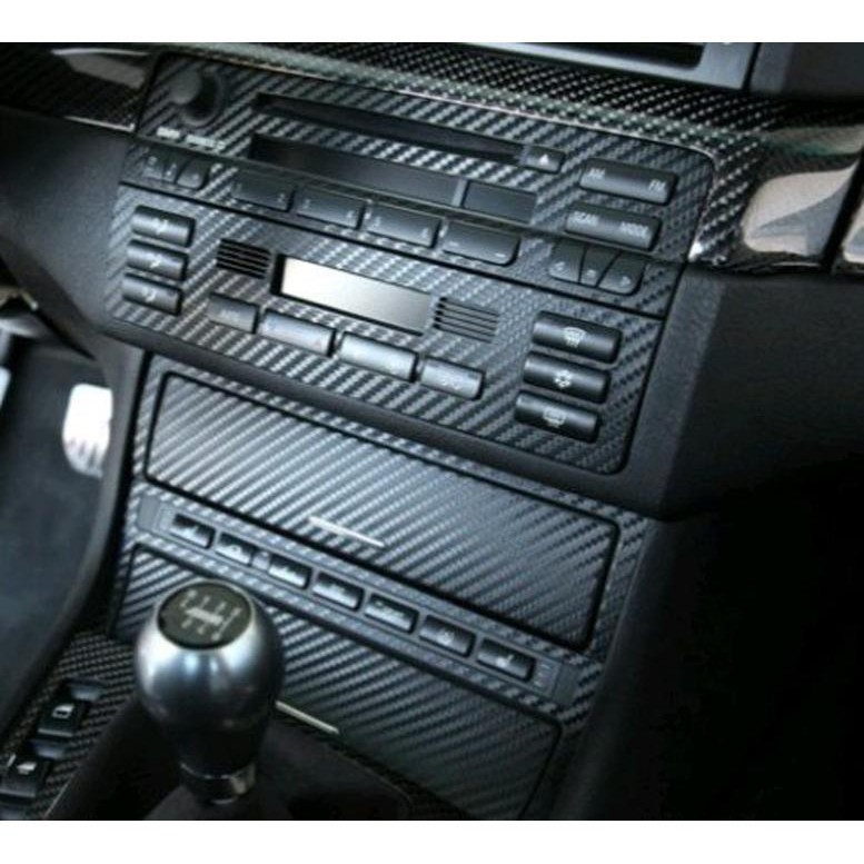 Jual Stiker dashboard interior BMW seri 3 e46 - No. 4 Bagian Storage ...