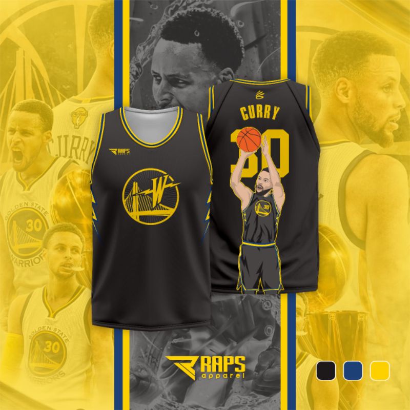 Jual JERSEY BASKET GSW CITY RAPS EDITION | Shopee Indonesia