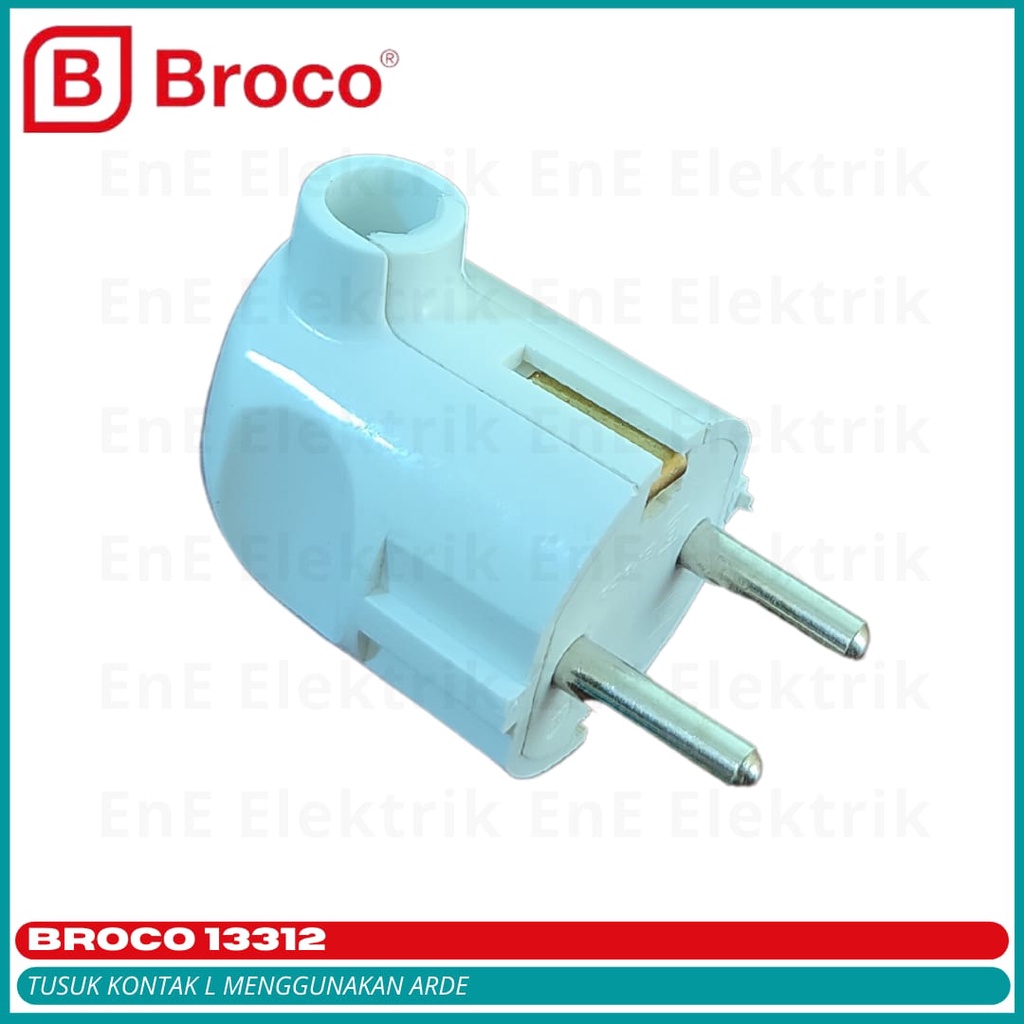 Jual BROCO STEKER ARDE BENGKOK L 13312 colokan ground putih berkualitas ...