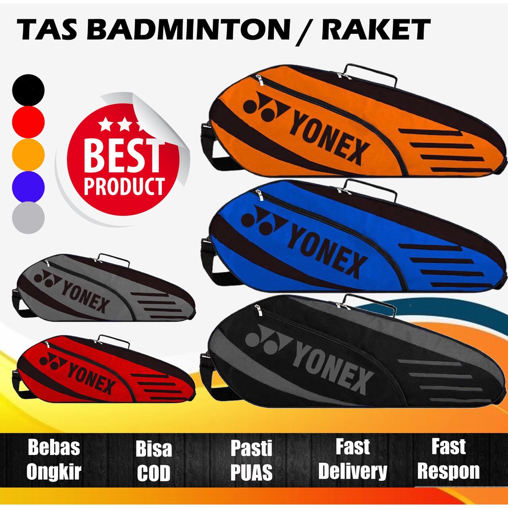 Jual Raket Tas Bulutangkis Awet Lokal Bahan Tebal Bagus Muat Banyak ...