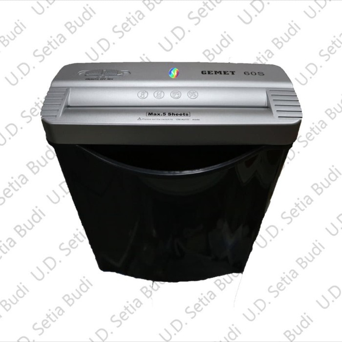 Jual Mesin Penghancur Kertas Paper Shredder GEMET 60S Indonesia|Shopee ...