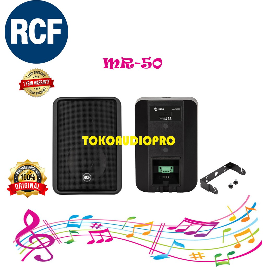 Jual RCF MR50 two-way Speaker Pasif Original RCf MR-50 | Shopee Indonesia