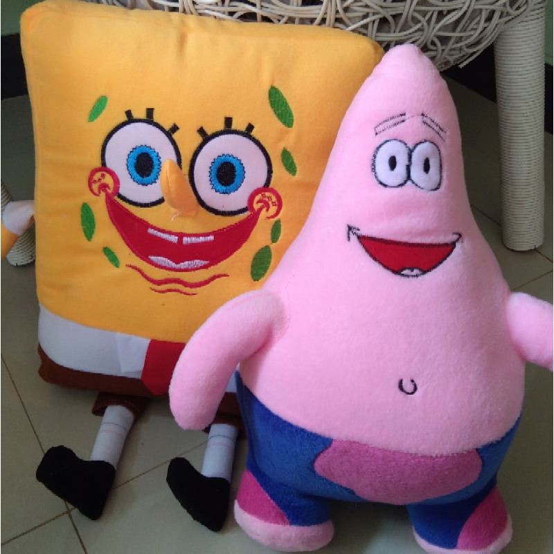 Jual Sepasang Boneka Spongebob Dan Patrick Shopee Indonesia