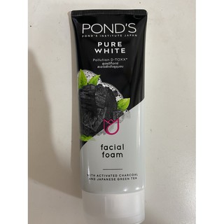 Jual Ponds hitam pure white facial foam 100 gram | Shopee Indonesia