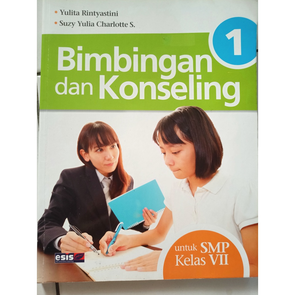 Jual Buku bimbingan konseling untuk SMP kelas 1 VII 7 Erlangga (esis ...