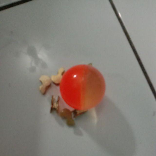 Satu Set : Bola Bekel Besar (Diameter: 4cm) + 6 Biji Bola Bekel Emas ...
