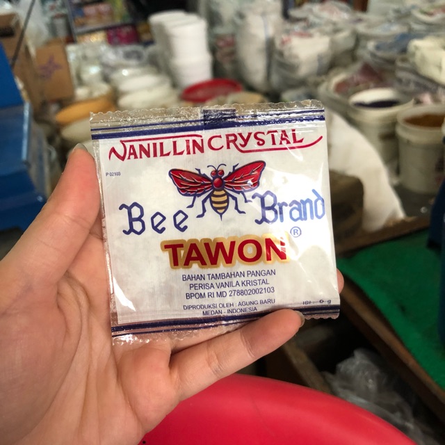 Jual Vanillin Crystal Tawon / Perisa Vanila / Vanili Tawon 6gr | Shopee ...