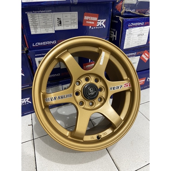 Jual Promo Velg Mobil Murah Te37 Sl Ring 15x7 H8x100-114,3 Et38 Bronze ...