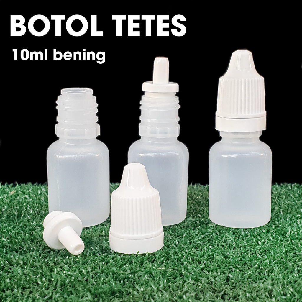 Jual Botol Tetes 10 ml BENING Tutup Segel - Wadah Tetes Mata / Obat ...