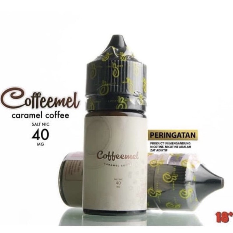 Jual liquid emkay coffeemel salt nic 40mg 30ml cukai | Shopee Indonesia