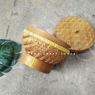 Jual Ceting Bambu d 26 cm/Tempat Nasi Bambu Tradisional/Ceting Wakul ...