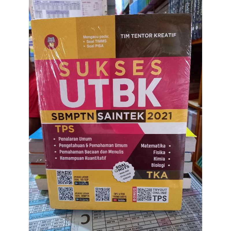 Jual BUKU SUKSES UTBK SBMPTN SAINTEK 2021 | Shopee Indonesia