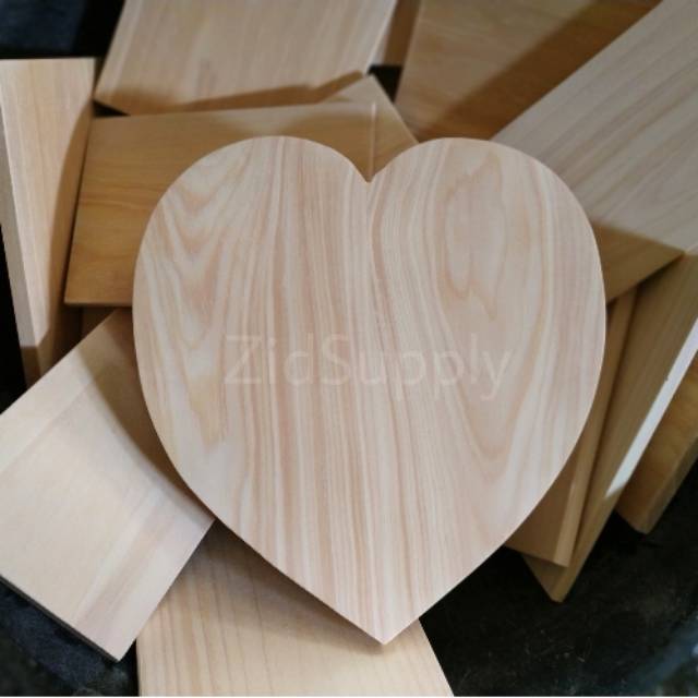 Jual Kayu Pinus LOVE Premium Dekorasi Photowood Properti Walldecor ...