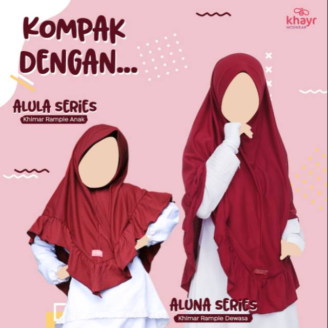 Jual Alula kids vs Aluna dewasa | Shopee Indonesia