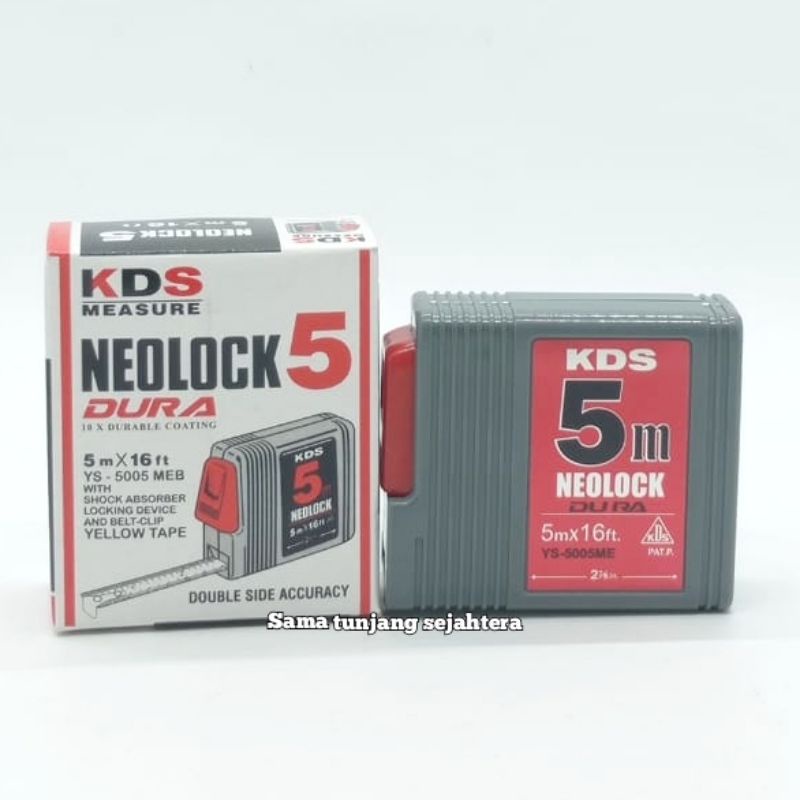Jual METERAN KDS 5 METER NEOLOCK | Shopee Indonesia