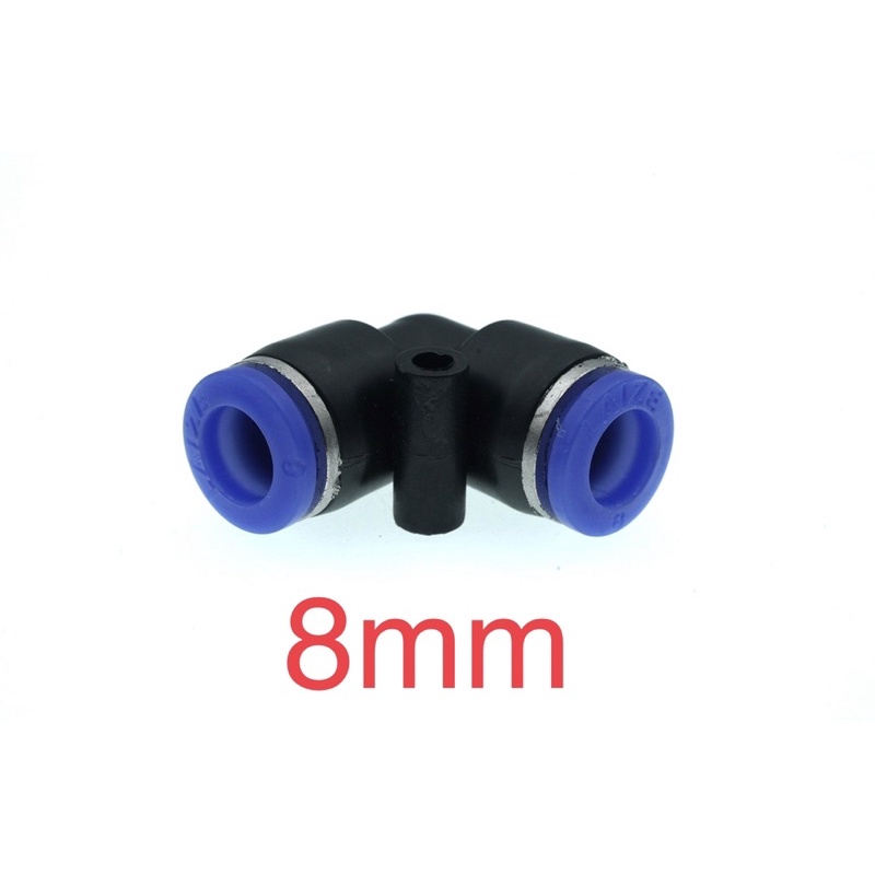 Jual Konektor Selang 8mm 8 mm Slip Lock Elbow Fitting Pneumatic PVC ...