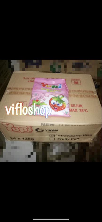 Kardusan & Eceran Permen Yupi Strawberry Kiss Kemasan 120 gram | Shopee ... Kardusan & Eceran Permen Yupi Strawberry Kiss Kemasan 120 gram | Shopee ...