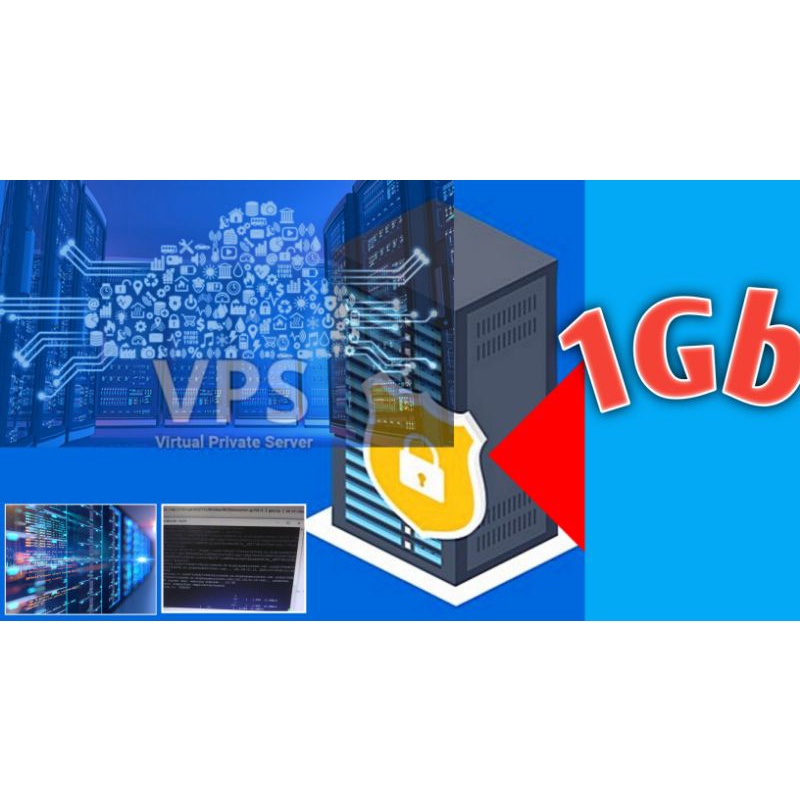 Jual Virtual Private Server ( VPs/Rdp ) 1 Gb | Shopee Indonesia