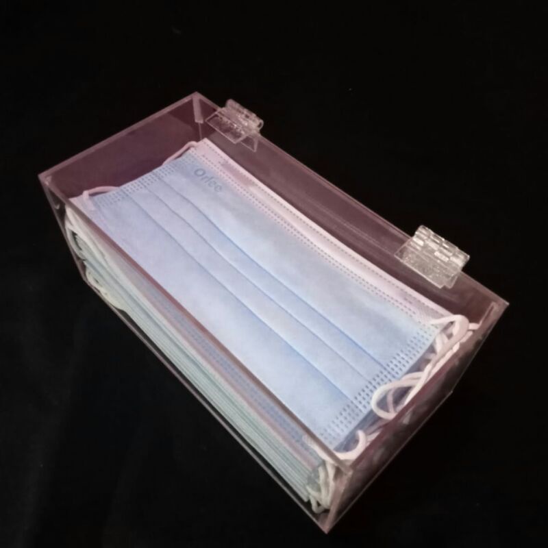 Jual KOTAK MASKER AKRILIK ENGSEL BENING 20x10x8.5 CM BERGARANSI ...