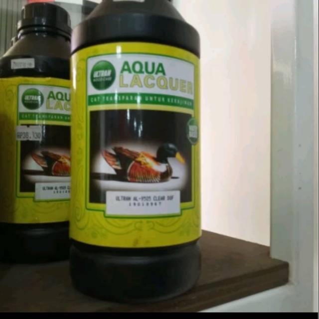 Jual Propan impra Aqua lacquer AL-9505 1L vernis bambu | Shopee Indonesia