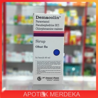 Jual demacolin sirup obat flu / demakolin syrup obat pilek 60 ml ...