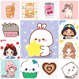 Jual Stiker Estetik Lucu Kawai Seal Packaging Sticker Segel | Shopee ...