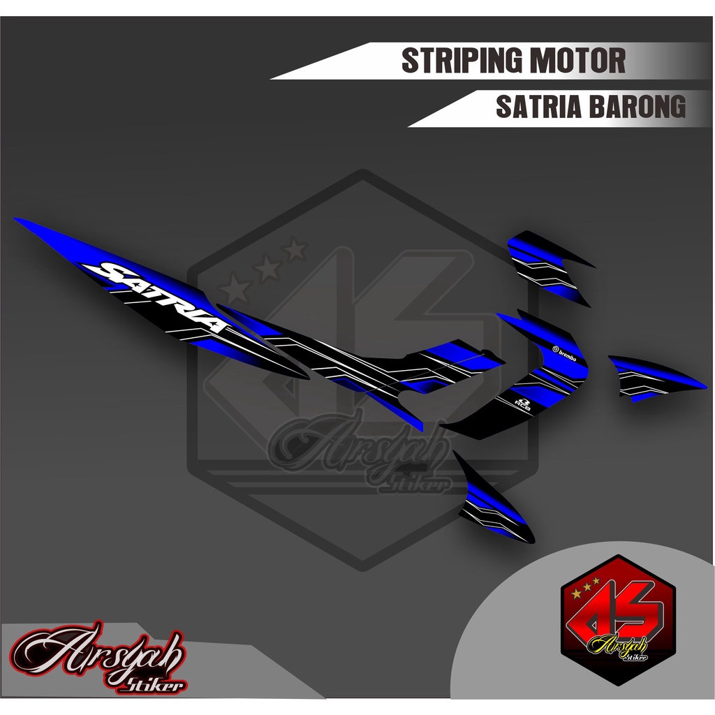 Jual Striping satria fu Barong / Striping satria Barong /Striping ...