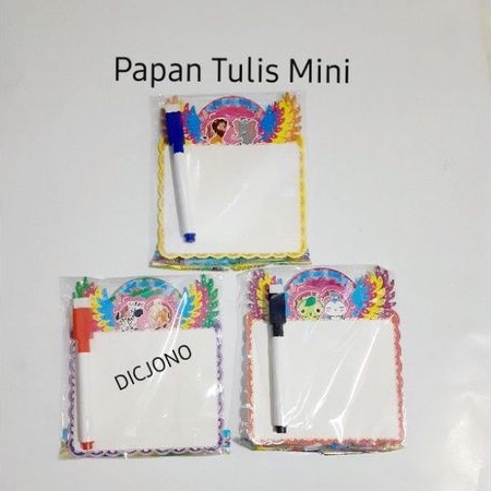 Jual Mainan Edukasi Papan Tulis Mini / White Board | Shopee Indonesia