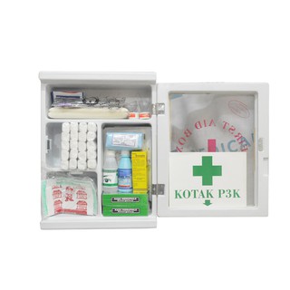 Jual Kotak P3K Perusahaan Paket A Box P3K Perkantoran/ P3K Standar ...