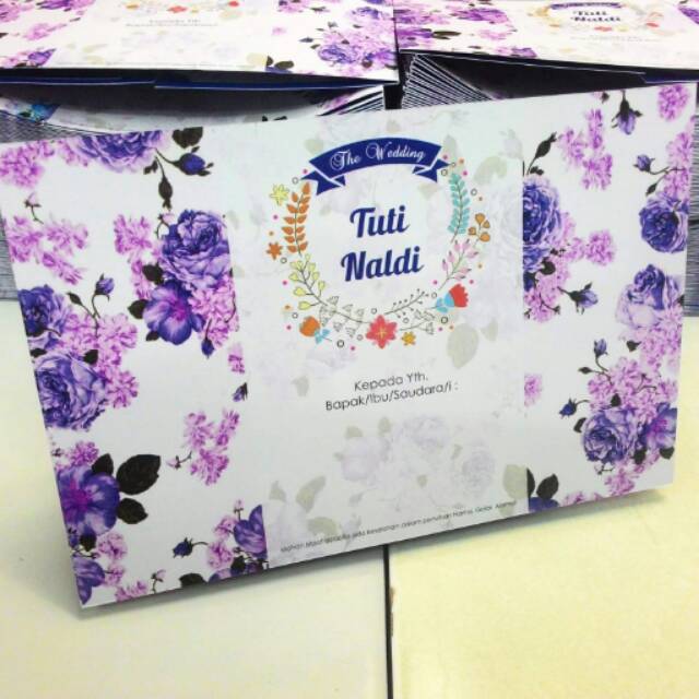 Jual Undangan pernikahan soft cover | Shopee Indonesia
