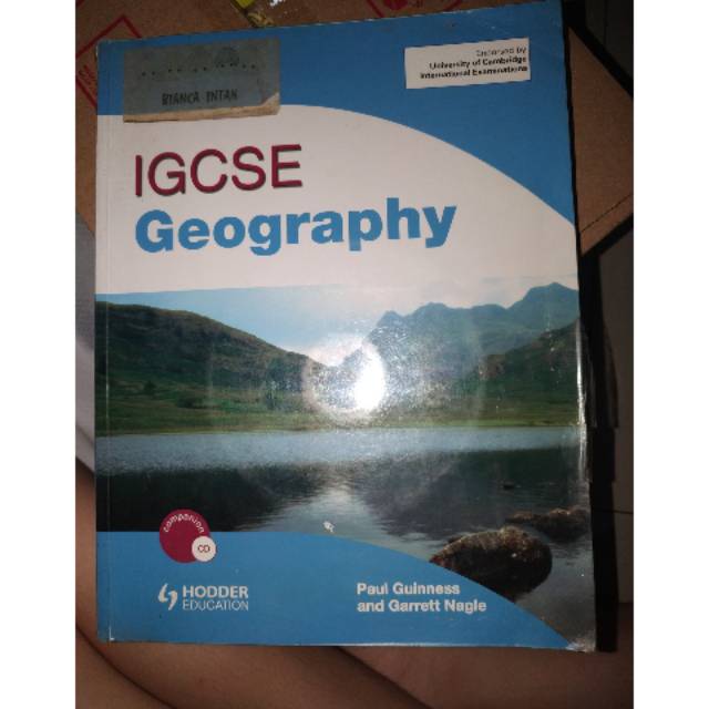 Jual buku igcse geography university of Cambridge and international examinations hodder ...
